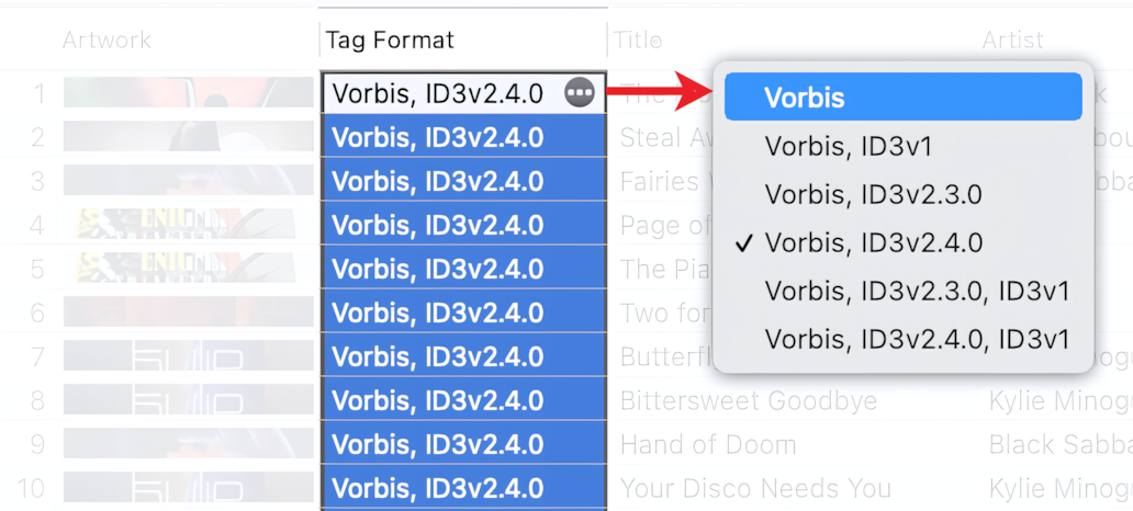 How to change metadata format in FLAC files? - Amvidia