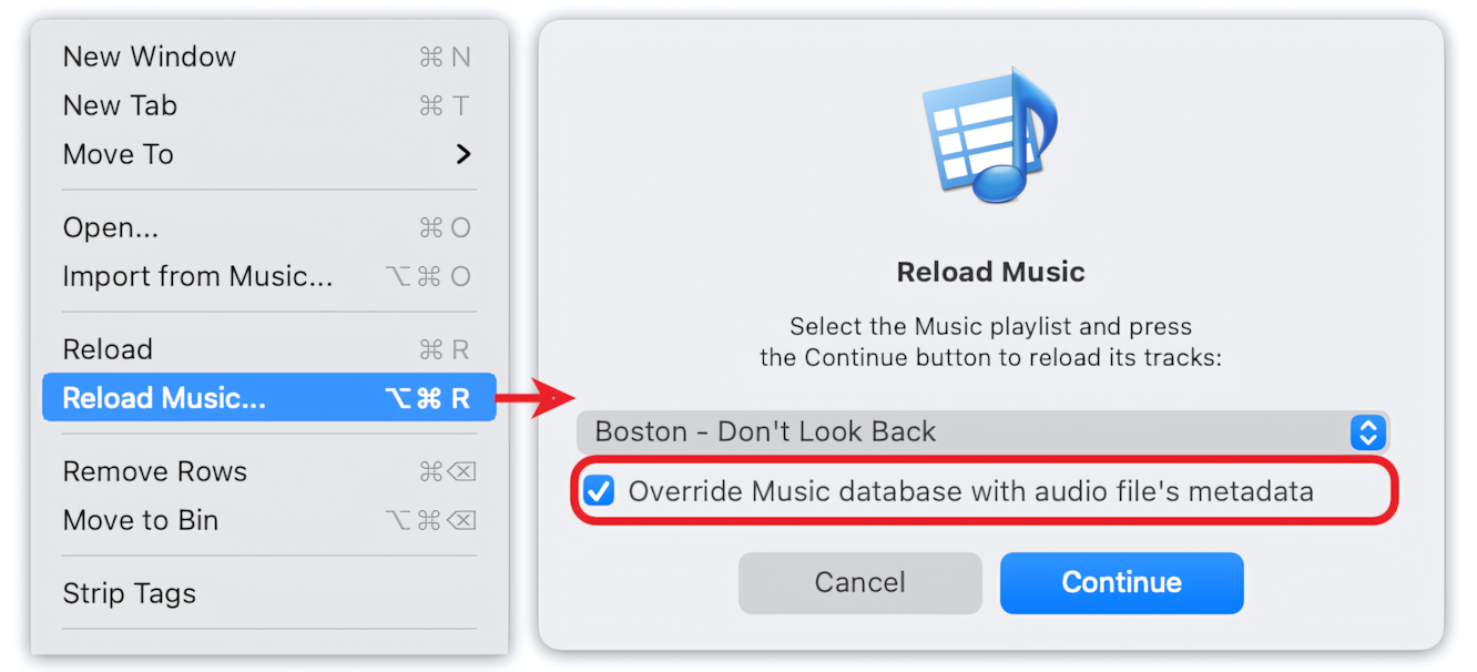I edited WAV files. Why is the metadata not showing in Music/iTunes ...